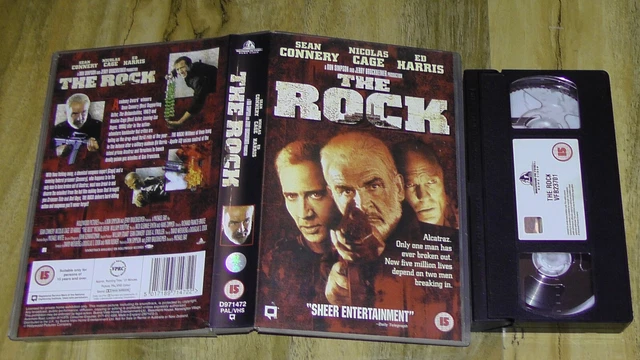 THE ROCK VHS Video Tape Big Box Ex Rental Touchstone £4.99 - PicClick UK