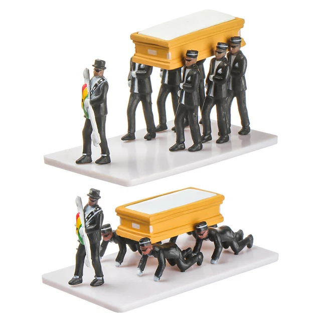 KIT GHANA DANCE Cosplay Coffin Dancing Figurine Black Man Pallbearer ...