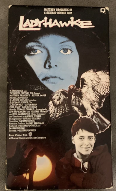 LADYHAWKE 1985 VHS Pfeiffer Broderick Movie Warner Home Video £9.16 ...