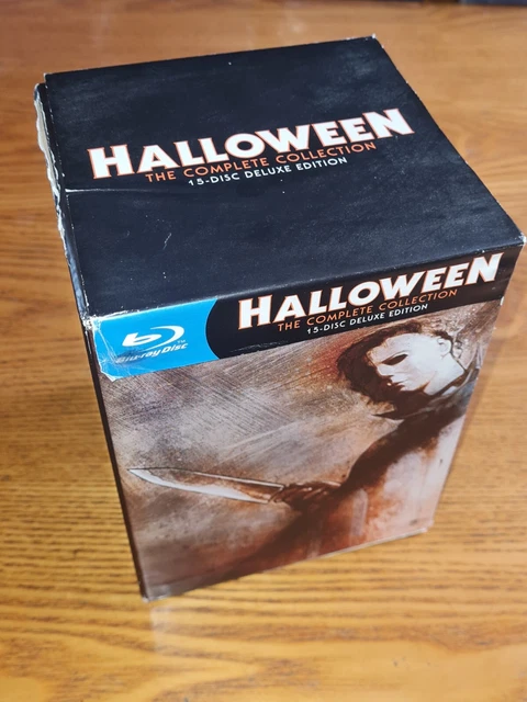 HALLOWEEN COMPLETE COLLECTION 15-disc Blu-ray US import rare OOP Scream ...
