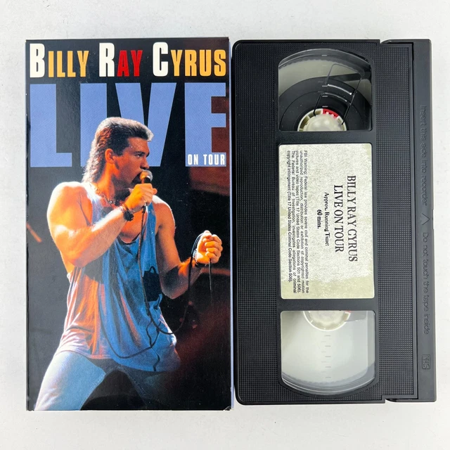 BILLY RAY CYRUS LIVE On Tour VHS Video Tape £13.54 - PicClick UK