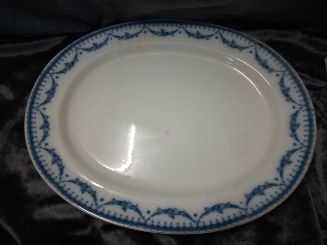 ANTIQUE LARGE CETEM Ware Empire Meat Platter £35.00 - PicClick UK