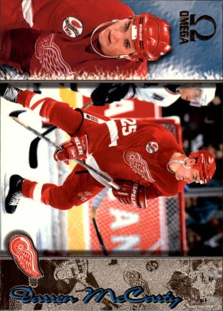 CARTE DE HOCKEY Pacific Omega Red Wings 1997-98 #84 Darren McCarty EUR ...