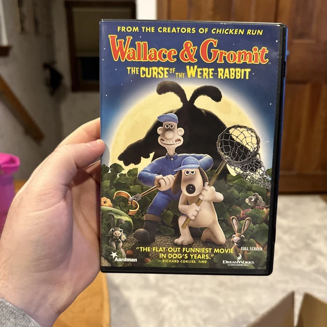 WALLACE & GROMIT - The Curse of the Were-Rabbit (Full Screen Edition) £ ...