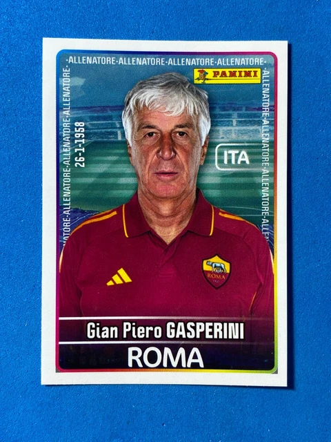 FIGURINE CALCIATORI PANINI 2025-26 2026 n.417 Gian Piero Gasperini ...