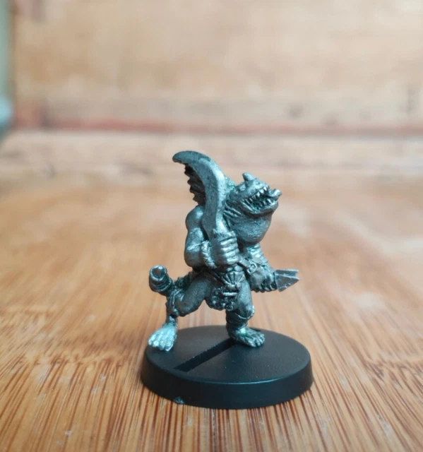CITADEL WARHAMMER ANNI '90 Lizardman Skink Command Champion Javelin EUR ...