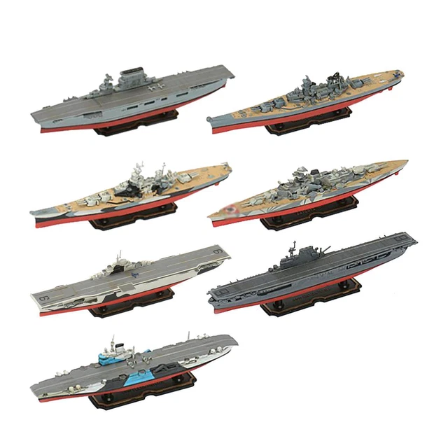 1/2000 SCALE WARSHIP Model DIY Assembled Collectibles Educational Toy ...