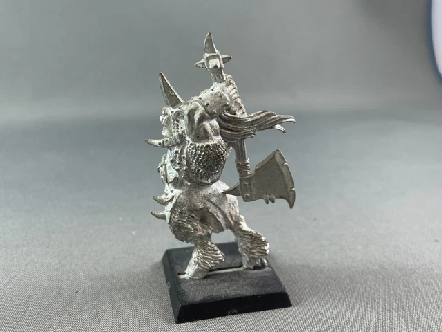 BEASTLORD GREATAXE BEASTMEN Lord Beasts of Chaos Warhammer Oldhammer ...