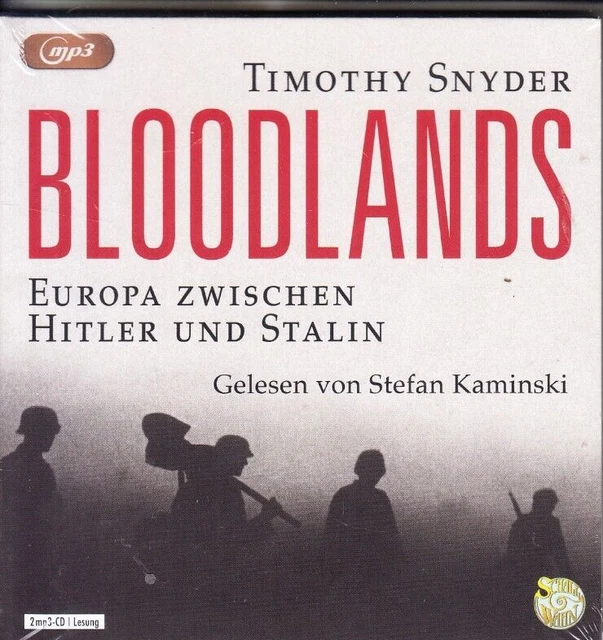 TIMOTHY SNYDER: BLOODLANDS- Europa Zwischen Hitler Und Stalin: Neu-Noch ...