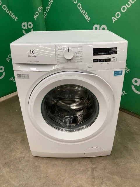ELECTROLUX 8KG 1400RPM Washing Machine - White - A Rated EFI61841B # ...
