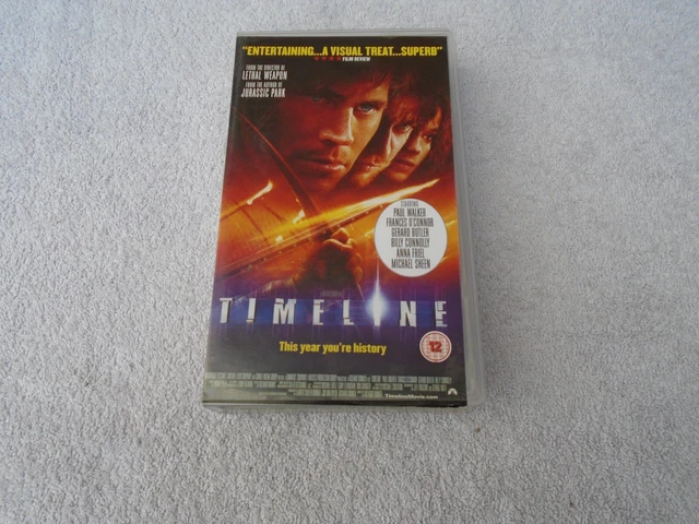 TIMELINE - VHS - Paul Walker £8.51 - PicClick UK