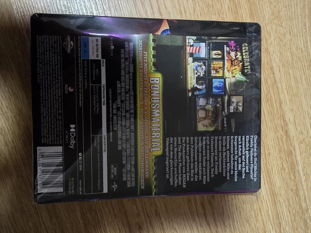 FIVE NIGHTS AT Freddy's 4K Blu-ray Steelbook EUR 5,50 - PicClick DE