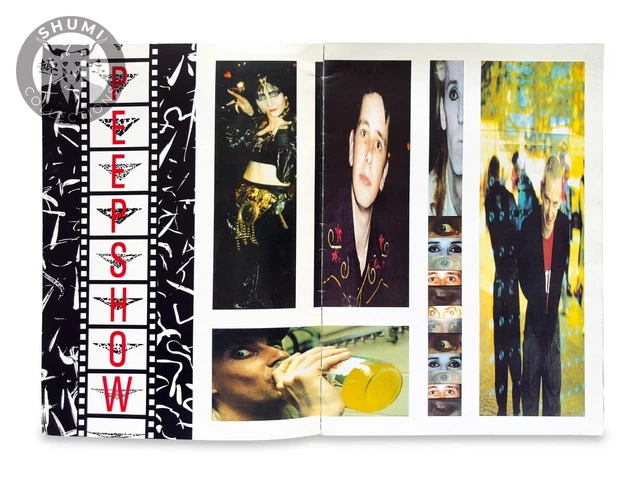 SIOUXSIE & THE BANSHEES 1988 PEEPSHOW Tour Concert Program Tour Book ...