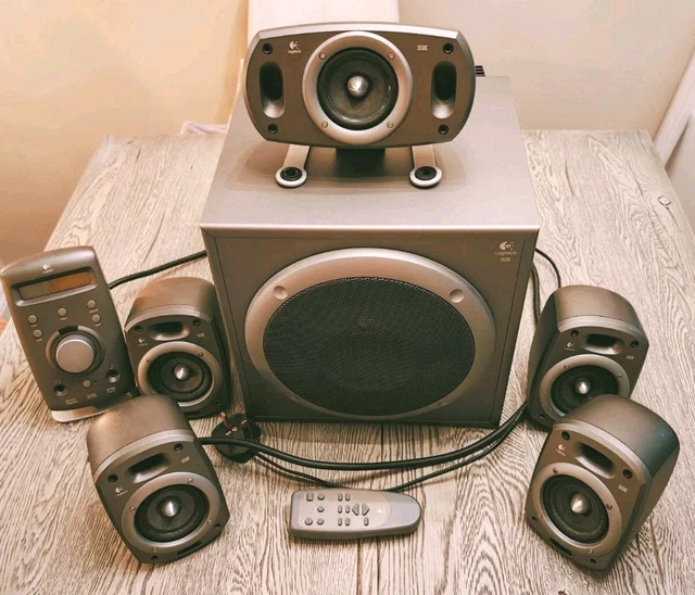 LOGITECH Z680 5.1 THX Surround Sound Speaker System £68.30 - PicClick UK