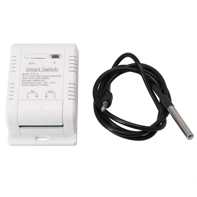 INTERRUPTEUR DE TEMP RATURE automatique avec commande vocale et fonction de con EUR 31,54 ...