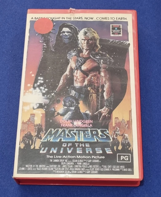 RARE VHS VIDEO Tape BIG Box MASTERS OF THE UNIVERSE MOTU HE MAN mattel ...