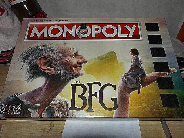 THE BFG MONOPOLY Board Game - Roald Dahl Official BFG £19.99 - PicClick UK