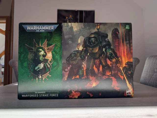 WARHAMMER SALAMANDERS 40K Warforged Strike Force EUR 260,00 - PicClick DE