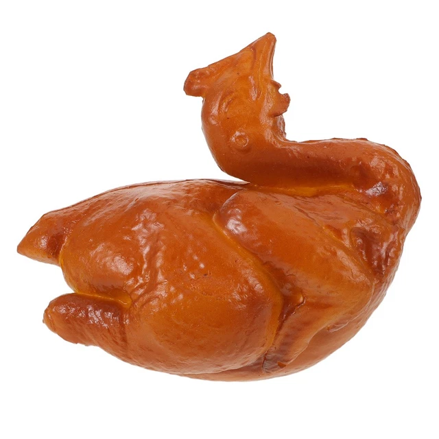 ROAST CHICKEN MODEL: Fake Cooked Turkey Chicken Artificial Foods Model ...