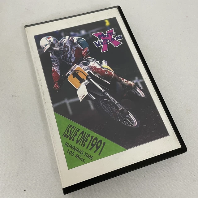 MOTOVISION VHS ISSUE 1 1991 Vintage Motocross VHS Cassette 250cc Grand ...