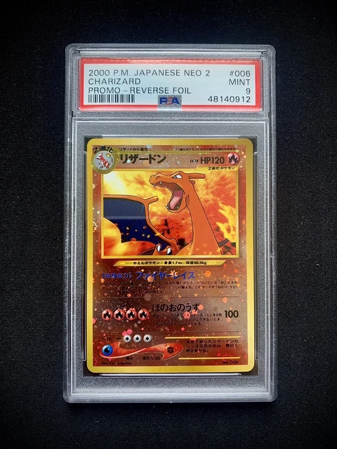 CARTE POKEMON - CHARIZARD / DRACAUFEU - Promo NEO 006 - HOLO - PSA 9 - Japanese EUR 399,00 ...