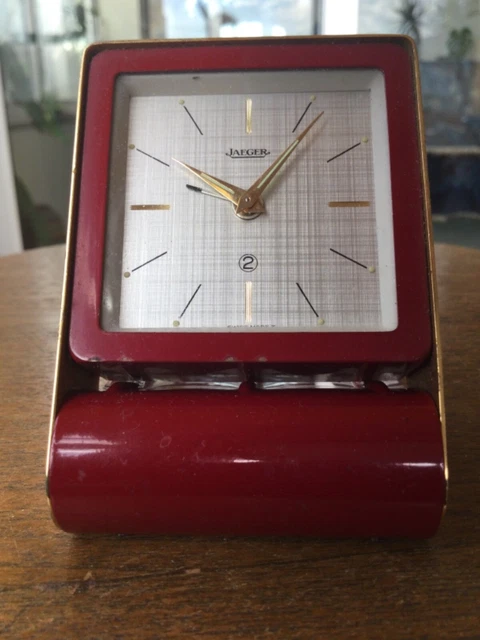 JAEGER LECOULTRE TISCH- Reiseuhr EUR 320,00 - PicClick DE