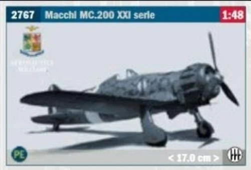 ITALERI 1:48 - Macchi Mc.200 XXI Series (Importación USA) EUR 55,84 ...