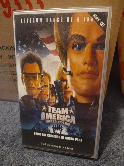 TEAM AMERICA/NAPOLEON DYNAMITE Australian Release VHS Tape (Small Box ...