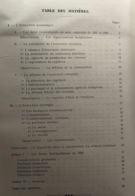 QUELQUES ASPECTS DE l'évolution des colonies en 1938 --- institut royal ...