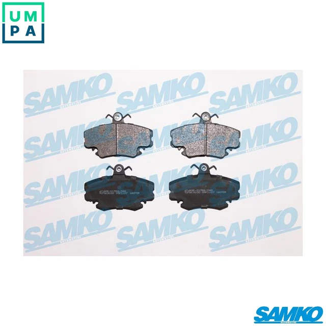 BRAKE PAD SET DISC BRAKE 5SP1107 FOR RENAULT LOGAN 25 LUTECIA/II EXTRA ...