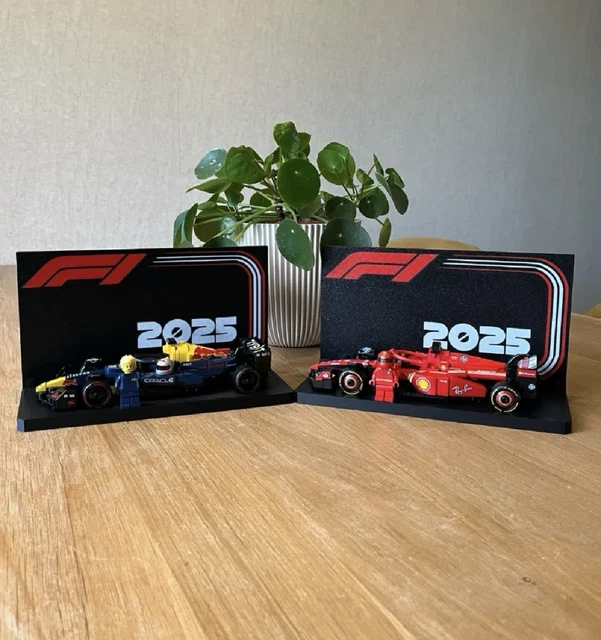 F1 LEGO SPEED Champions 2025 F1 Car Display Stand £9.99 - PicClick UK