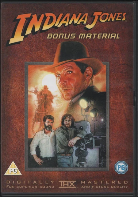 INDIANA JONES - Bonus Material (DVD 2005) Making Of All 3 Films Special ...