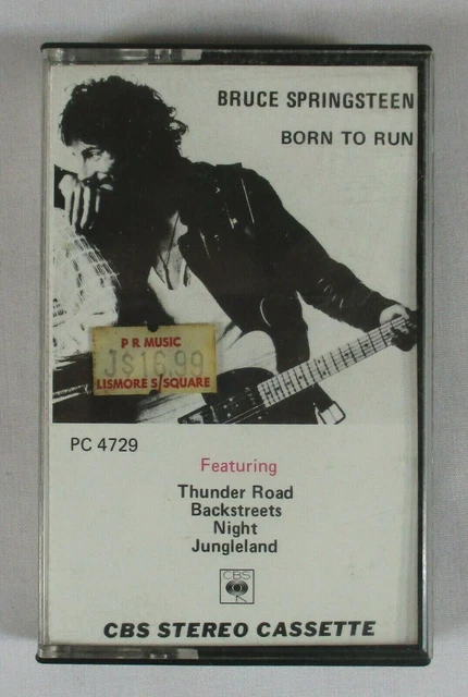 BRUCE SPRINGSTEEN - Born To Run, Cassette Tape 1975 $14.95 - PicClick AU
