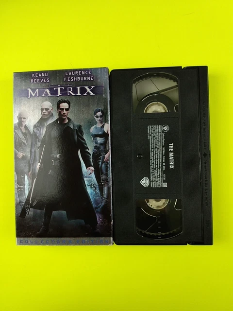 THE MATRIX (VHS, 1999, Standard Version, Collector's Edition)-035 $9.76 ...
