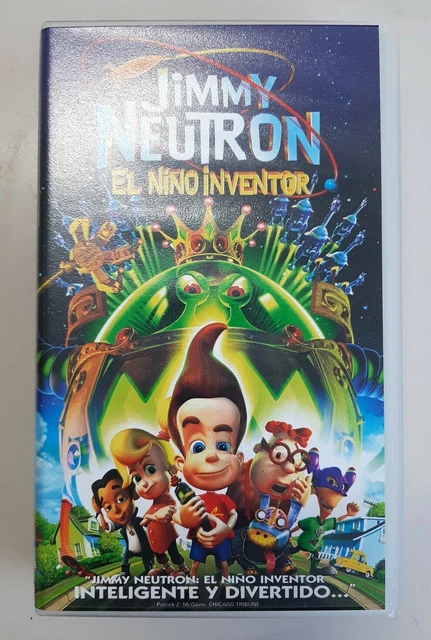 JIMMY NEUTRON THE Boy Inventor VHS Original Film Tape Collector Vintage ...