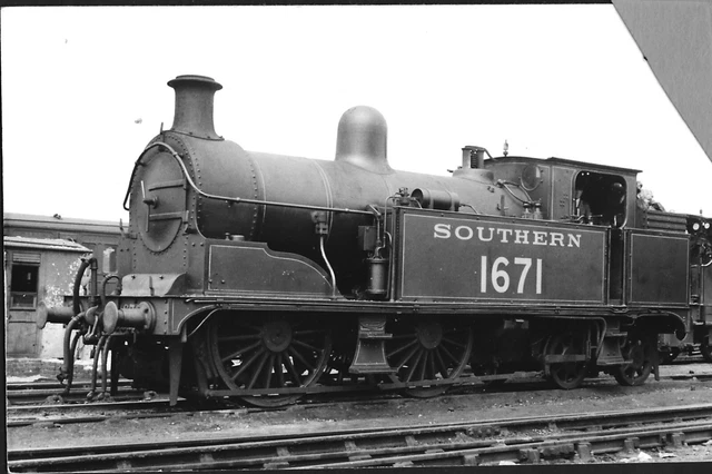 SOUTHERN RAILWAY - R1 Class - 0-4-4T - 1671 - Vintage Image - # L5204 ...