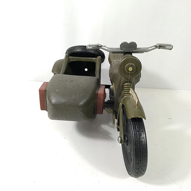 CHERILEA MOTORCYCLE & Sidecar 1970s Action Man Army German Vintage Toy ...