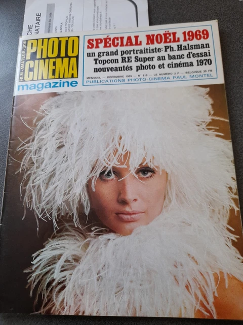 PHOTO CINÉMA MAGAZINE 818 de 1969 - Philippe Halsman EUR 3,00 - PicClick FR