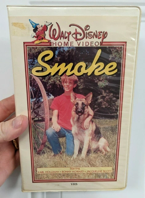 VINTAGE WALT DISNEY Smoke VHS Clamshell Ron Howard Tested German ...