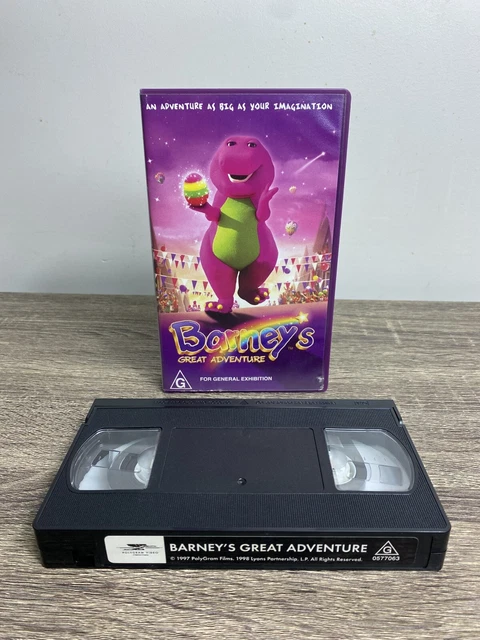 BARNEY’S GREAT ADVENTURE VHS PAL 1997 £21.17 - PicClick UK