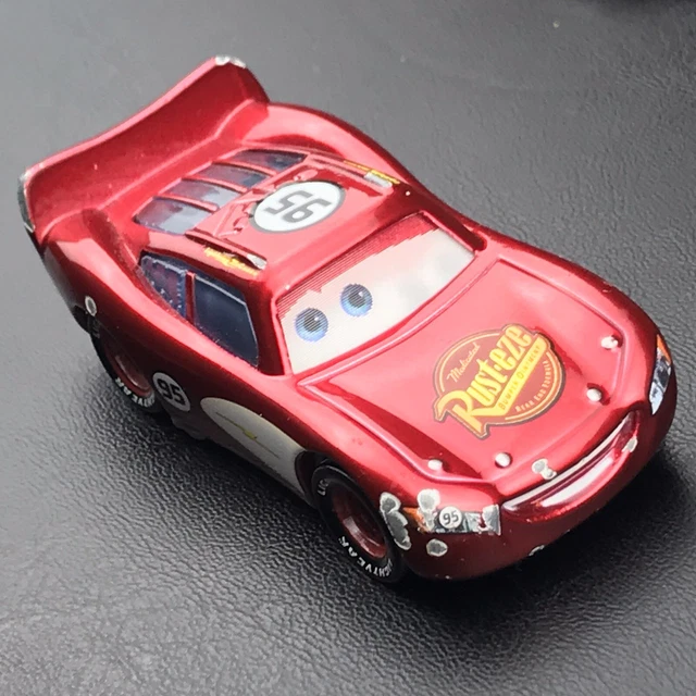 CARS MOVIE TOY Car 95 Rust-eze Die Cast Lightning McQueen £12.23 ...