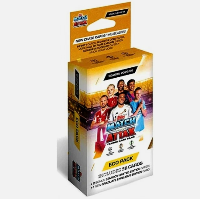TOPPS MATCH ATTAX 2025/26 Trading Card Collection - NEW £9.99 - PicClick UK