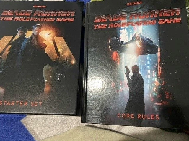 BLADE RUNNER RPG Core Rulebook, Starter Set, GM Screen Kickstarter ...