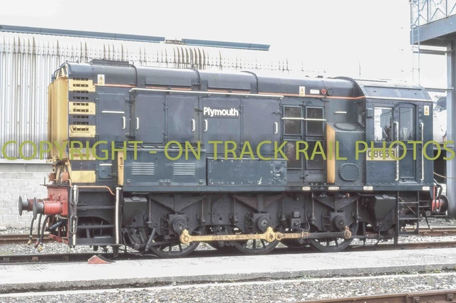 UK RAILWAY PHOTOGRAPH Of Class 08 08663. Rm08-709 £1.70 - PicClick UK