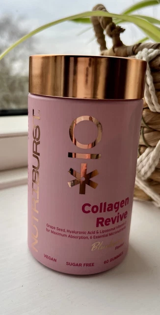 NUTRIBURST COLLAGEN REVIVE Sugar Free Vegan 60 Gummies NEW £12.99 ...