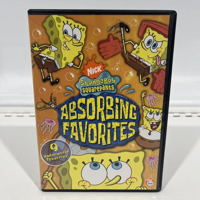 SPONGEBOB SQUAREPANTS - Absorbing Favorites (VHS, 2005) $23.04 ... SPONGEBOB SQUAREPANTS - Absorbing Favorites (VHS, 2005) $23.04 ...