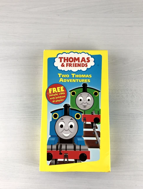 VHS (2002) - Thomas & Friends: Two Thomas Adventures - RARE Yellow Box ...