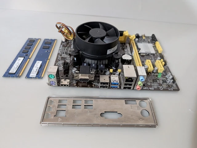 ASUS H81M-A_DP/M11AD/DP_MB MICROATX Motherboard LGA1150 DDR3 6GB RAM ...