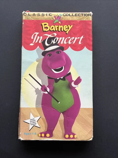 BARNEY - BARNEY in Concert (VHS, 1995) Classic Collection £12.89 ...