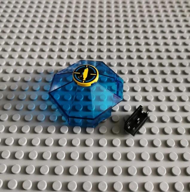 LEGO OCTAGONAL COCKPIT Hoods Cockpit 6x6 Clear Blue 2418 3937 4150px16 ...